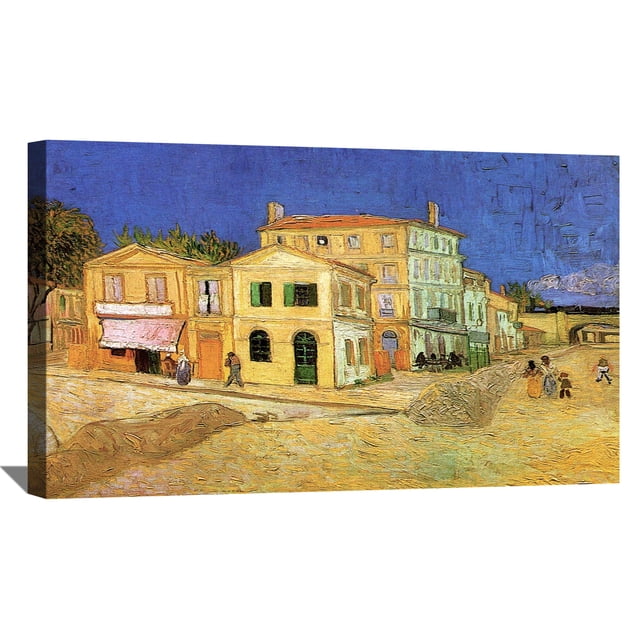 Vincent Van Gogh Painting Van Gogh Vincent s House in Arles The Yellow ...