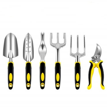 Pure Garden 7 Piece Indoor Garden Tool Set - Walmart.com