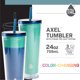 TAL Stainless Steel Color Changing Tumbler 24 fl oz, Blue - Walmart.com