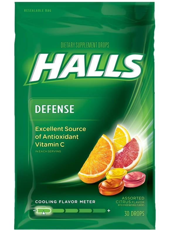 Halls Cough Drops in Cold Cough and Flu - Walmart.com