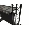 Cedarslink DJ Equipment Setup System: BEAST-5 Triangle Truss Stand with Black/White Scrims ...