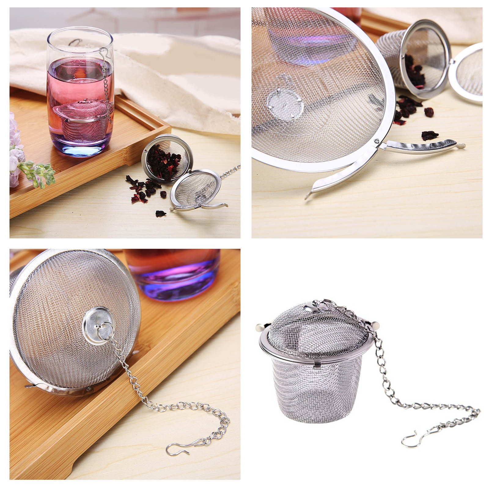 Click here for Tianyuuuu Stainless Steel Mesh Tea Strainer Infuse... prices