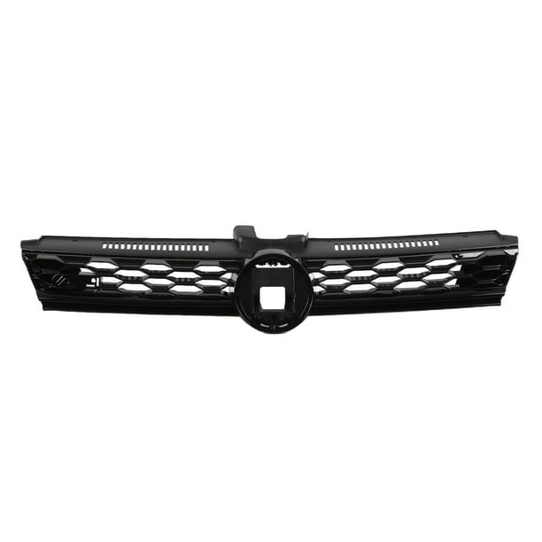 Hood Grille,Gloss Black Honeycomb Grille Front Grill Replacement Front ...