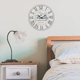 Clock Stencil 11.8x11.8 inch Create DIY Clock Crafts Stencil Family ...