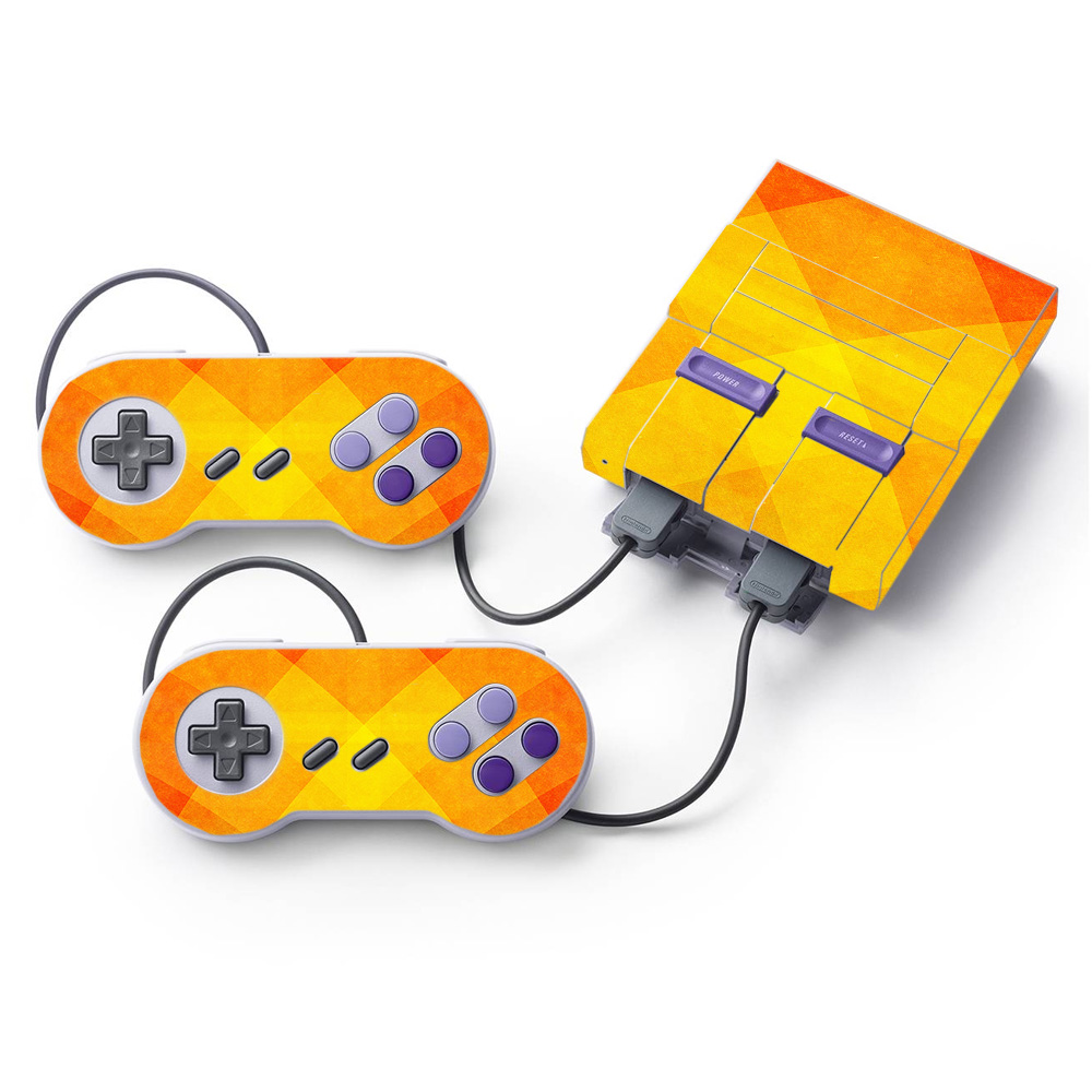 Skin Decal Wrap Compatible With Nintendo Super NES Classic Sticker ...