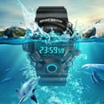 Men Sport Digital Wrist Watch Quartz Wrist Date Waterproof. (Blue ...