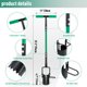 Hortem Bulb Planter Tool Long, Steel Garden Planting Tool for Digging ...