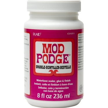Mod Podge Satin Hard Coat Waterbase Sealer, Glue and Finish for Fabric ...