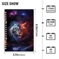 Tiger Universe Ring Binder Notebook Journey Note Diary College Ruled ...