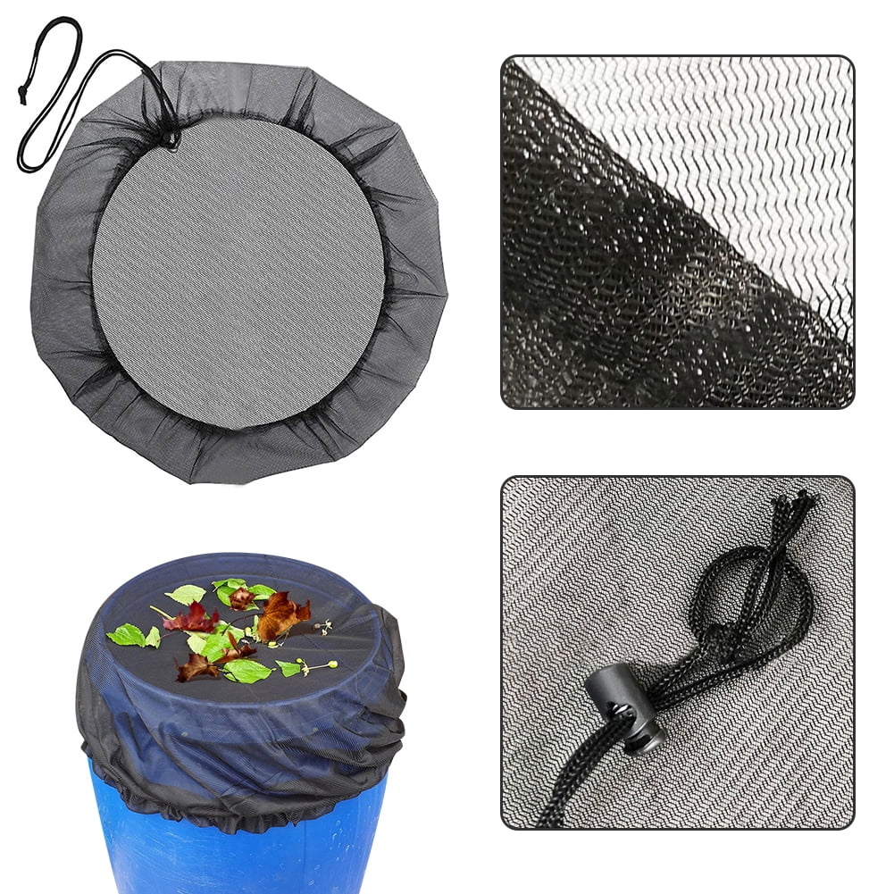 Surakey Mesh Cover for Rain Barrel Keep Mosquitos and Debris Out of ...