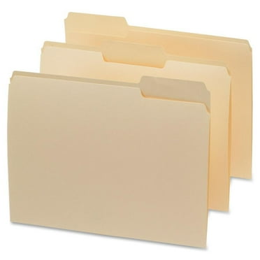 Business Source, BSN78950, 1/3 Cut Tab Plain Manila File Folders, 150 ...