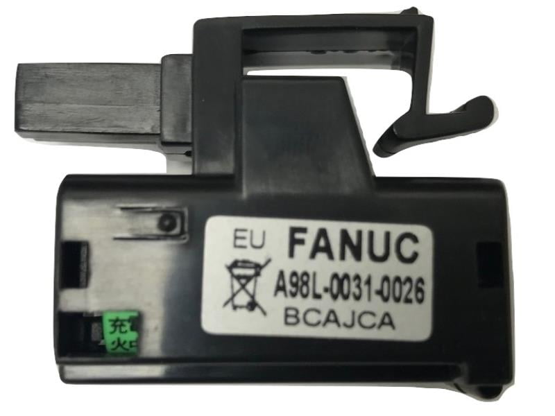 GE Fanuc A98L-0031-0026 / A02B-0309-K102 3V Lithium PLC Battery - Walmart.com