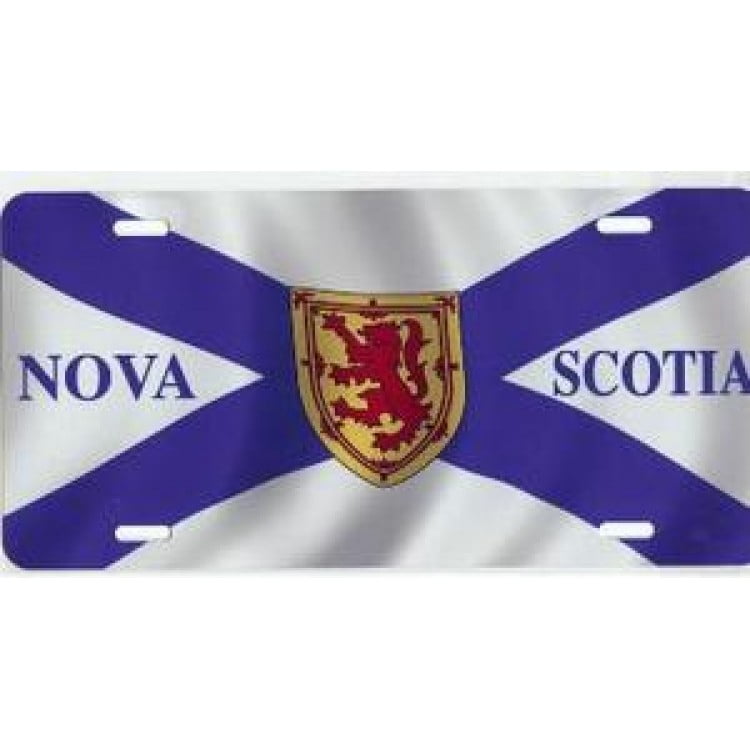 Nova Scotia Flag Airbrush License Plate | Walmart Canada