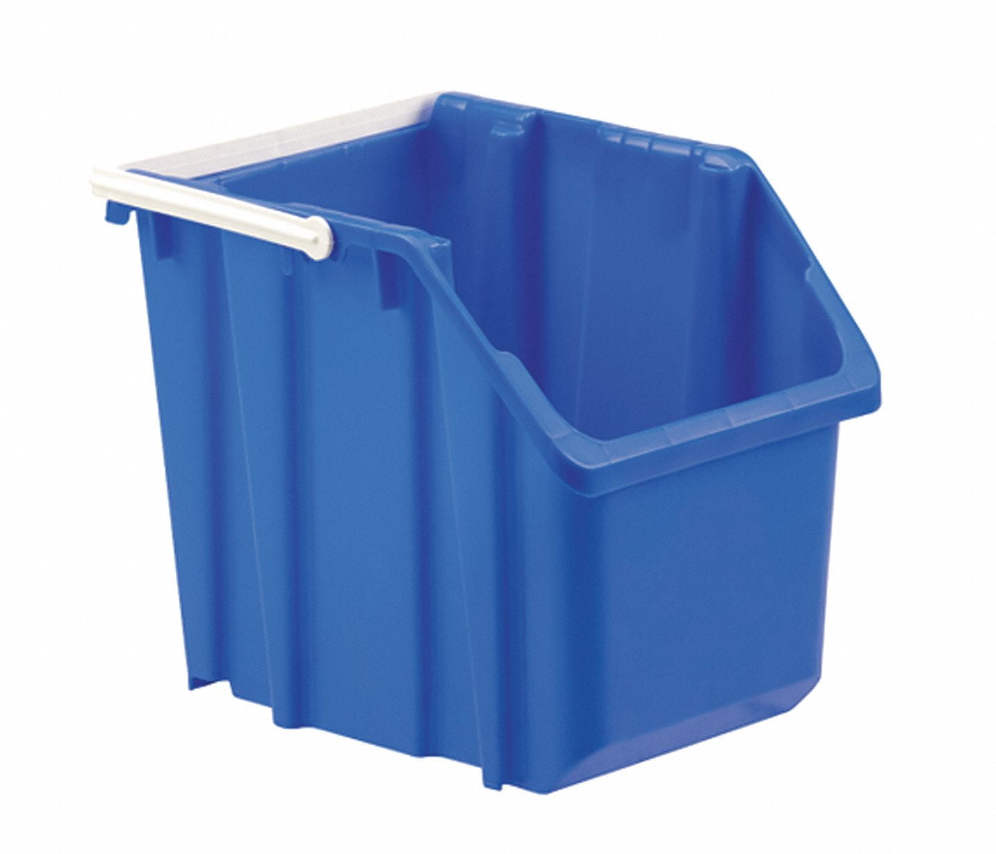 Lewisbins Stack and Nest Bin,Blue,Solid,Plastic NPL215 Blue - Walmart.com