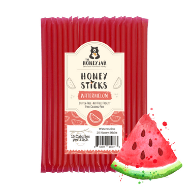 The Honey Jar - Assorted Variety Pack Honey Sticks - 50 Count Package ...