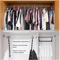 4 Pack Closet Organizers and Storage, College Dorm Room Essentials for ...