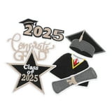 FRCOLOR 6pcs Iron On Embroider Patches Graduation Iron On Applique ...