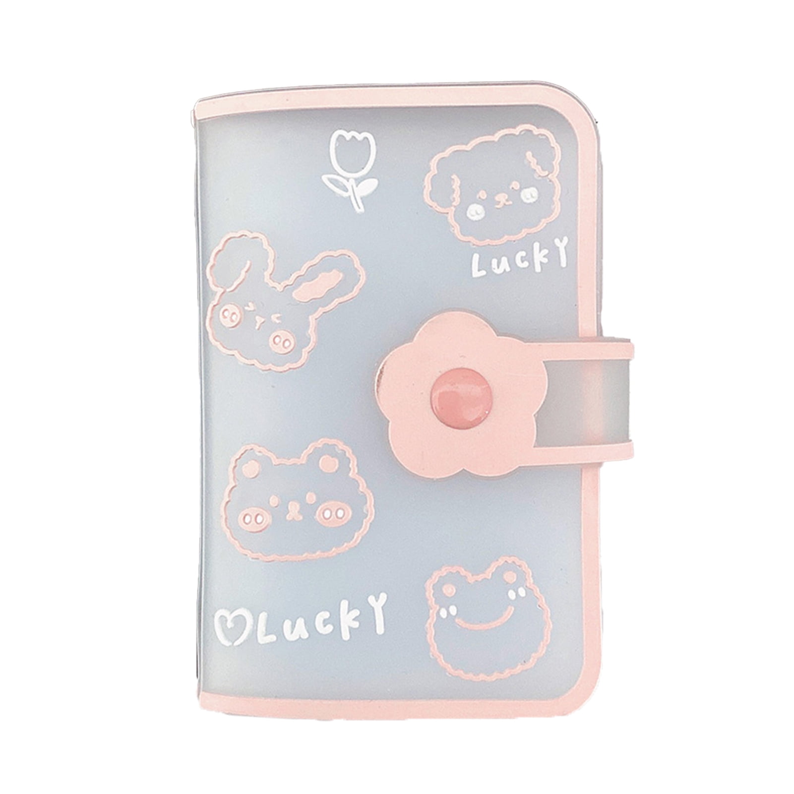 kiskick Cartoon Credit Card Organizer Case: Large Capacity Anti ...