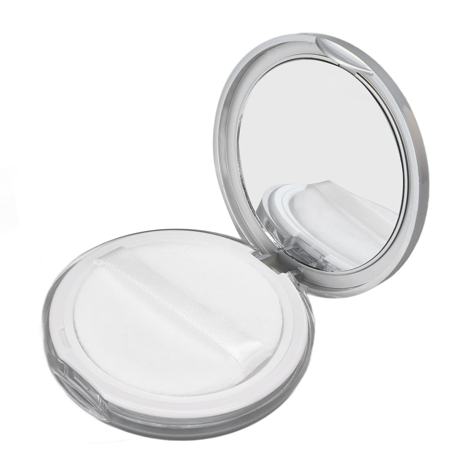 Otviap Refillable Loose Powder Box Setting Powder Case 3g Capacity Flocking Powder Puff Compact For Powder Makeup For Travel