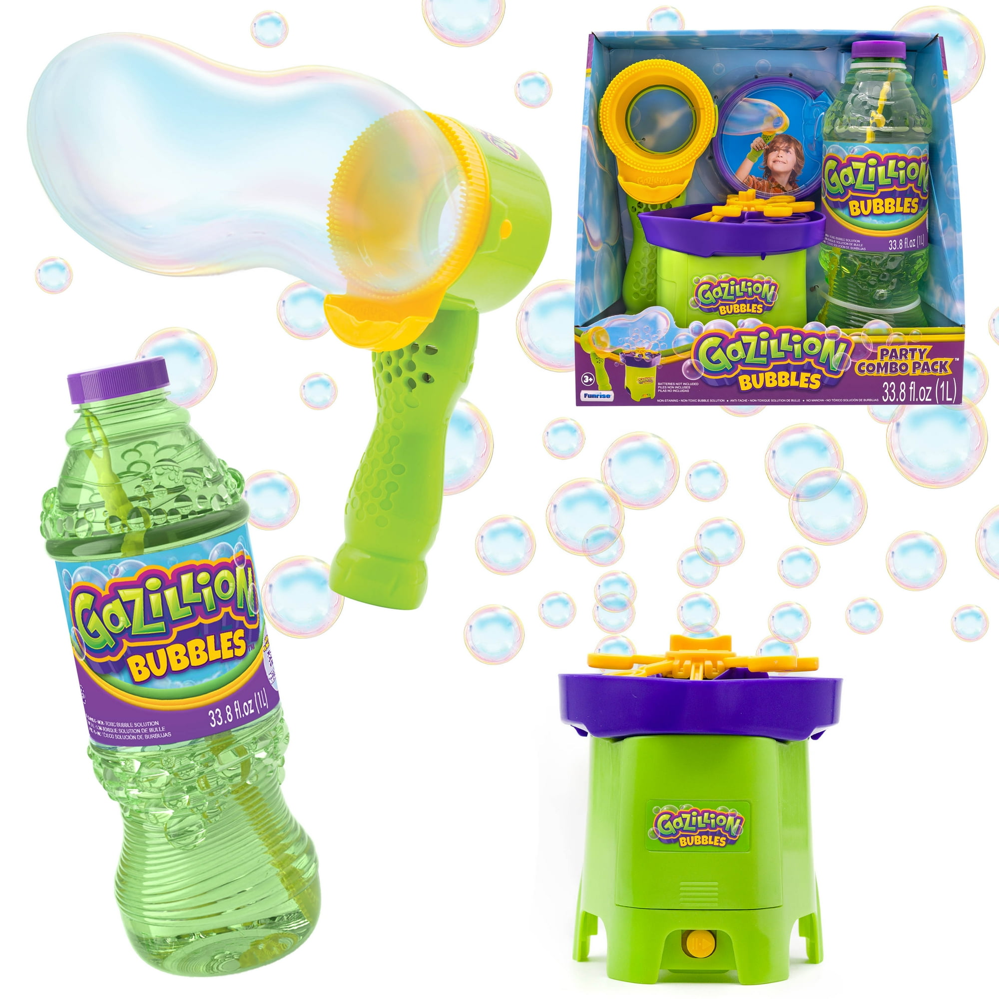 Click here for Gazillion Bubbles Party Combo Pack prices