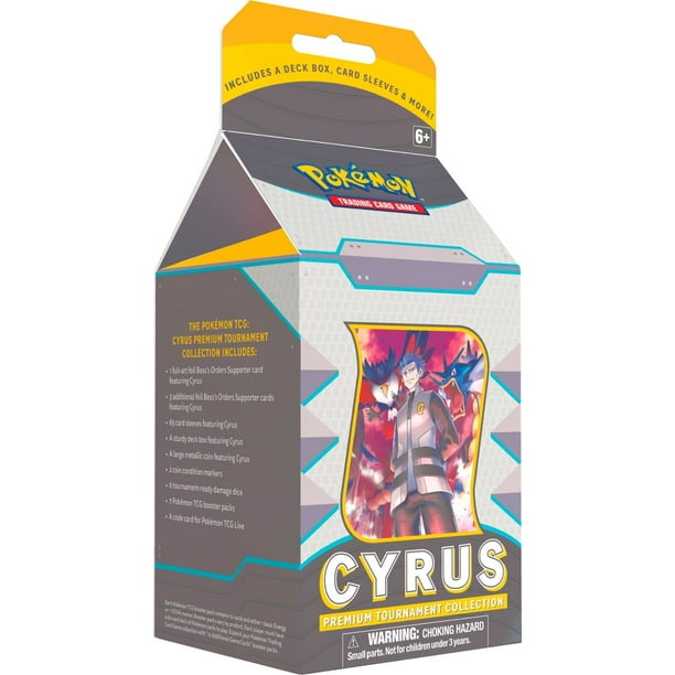 Pokemon Cyrus And Klara Premium Tournament Collection - 1 Tin At Random ...