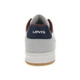 Levi's Mens Zane Synethetic Leather Casual Lace Up Sneaker Shoe ...