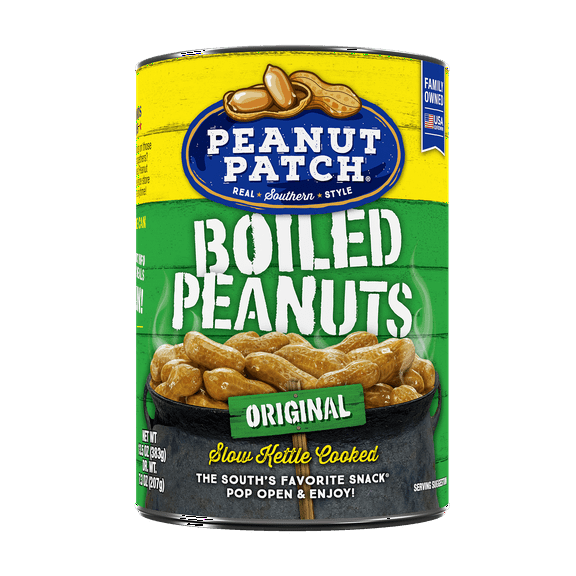 Fresh Brand Peanut Patch Original Boiled Peanuts, 27oz Can - Walmart.com