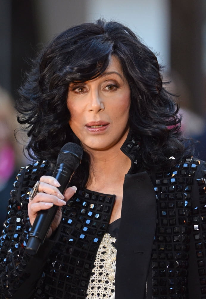 Cher On Stage For Nbc Today Show Concert With Cher, Rockefeller Plaza ...