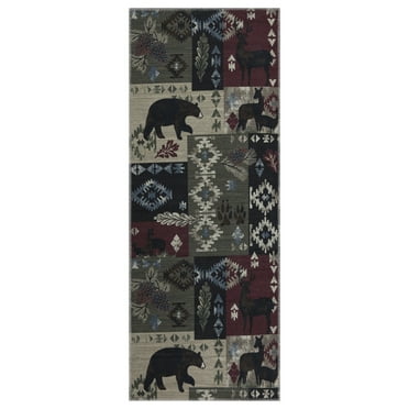 Mainstays Wexford Vintage Runner Rug, Teal, 20” x 60” - Walmart.com