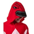 Power Rangers Boys Red Ranger Hooded Costume Union Suit Sleeper Pajama ...