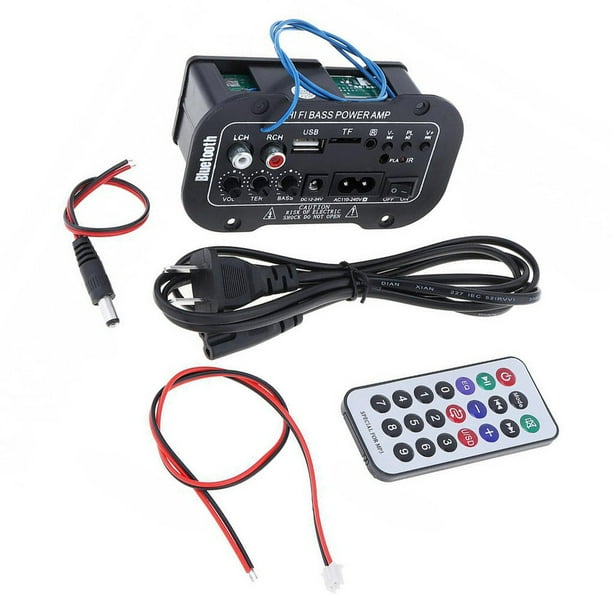 Smilepp 2.1 Hi-Fi Subwoofer Stereo Bass Power AMP Car Radio 2 Din Audio ...