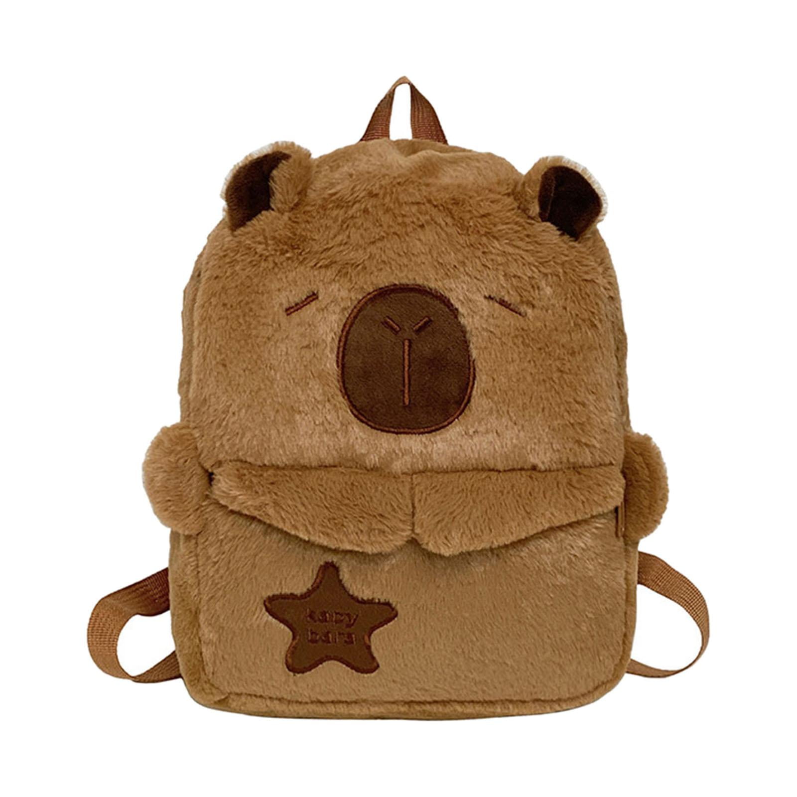 Click here for Tachiuwa Capibara Backpack With Handle Funny Casua... prices