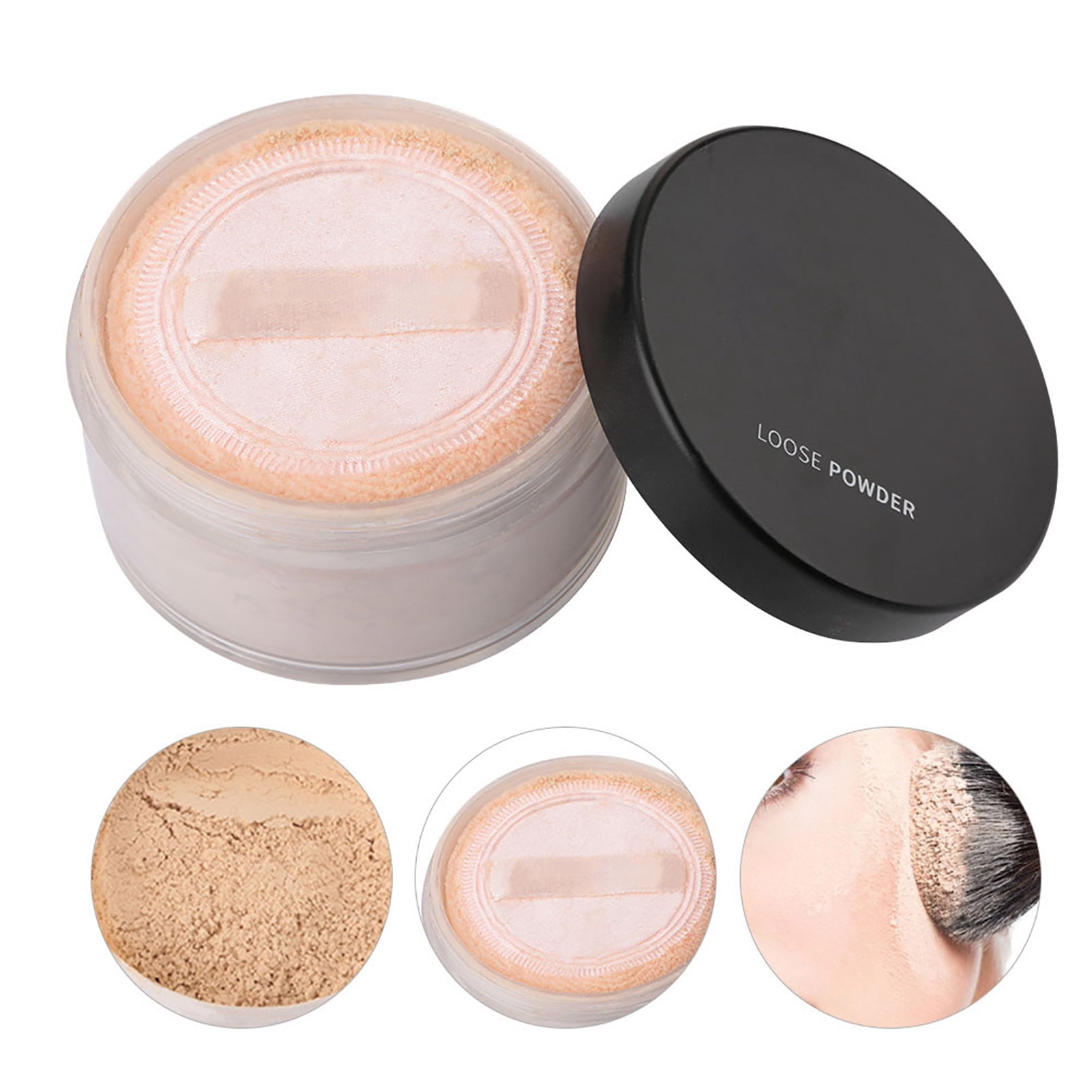 Loose Powder Radiant Setting Powder Healthy Waterproof for Brighten ...