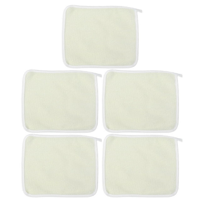 5pcs Exfoliating Face and Body Wash Cloth Bath Cloth Scrub Facial Cloth ...