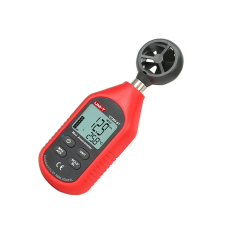 UT363BT Mini Anemometer 0~30m/s 0~12 Levels Accurate Wind Speed ...