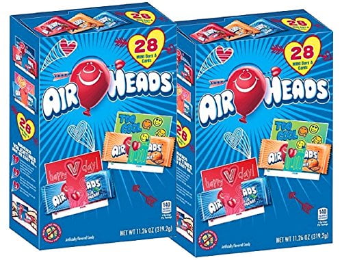 Airheads Air Head Valentines Day Mini Bars with School Classroom ...