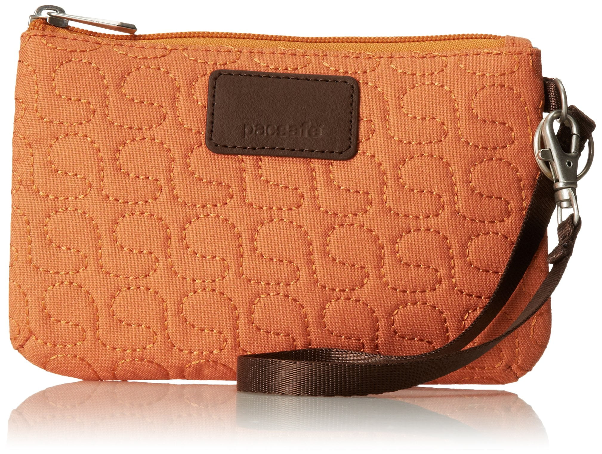 Pacsafe RFIDsafe W75 Anti-Theft RFID Blocking Pouch (Apricot, One Size ...