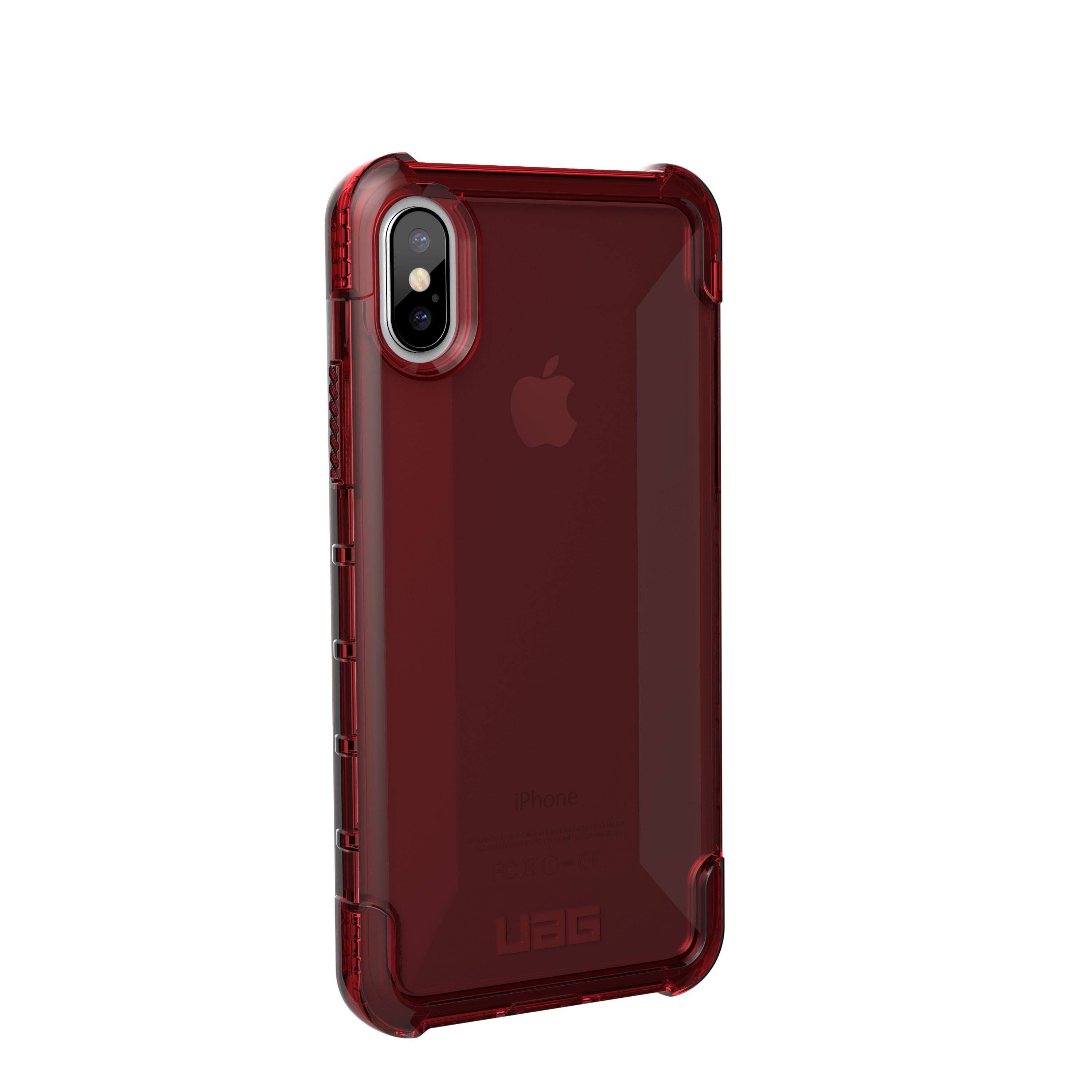 UAG iPhone X Red/Black (Crimson) Plyo Series case - IPHX-Y-CR | Walmart ...