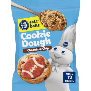 Pillsbury Pre-Cut Sugar Cookies, Ready To Bake, Refrigerated Slice-and ...