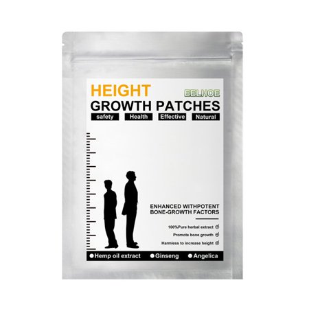 HeightenUP Acupunture Slimulating Foot Patch Height Growth Patches Bone ...
