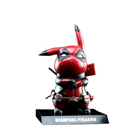 Pokemon Pikachu Cos Deadpool 12cm Action Figure Toy | Walmart Canada