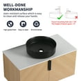 LHYY 36" Bathroom Vanity With Top Ceramic Art Sink and Artificial Stone ...