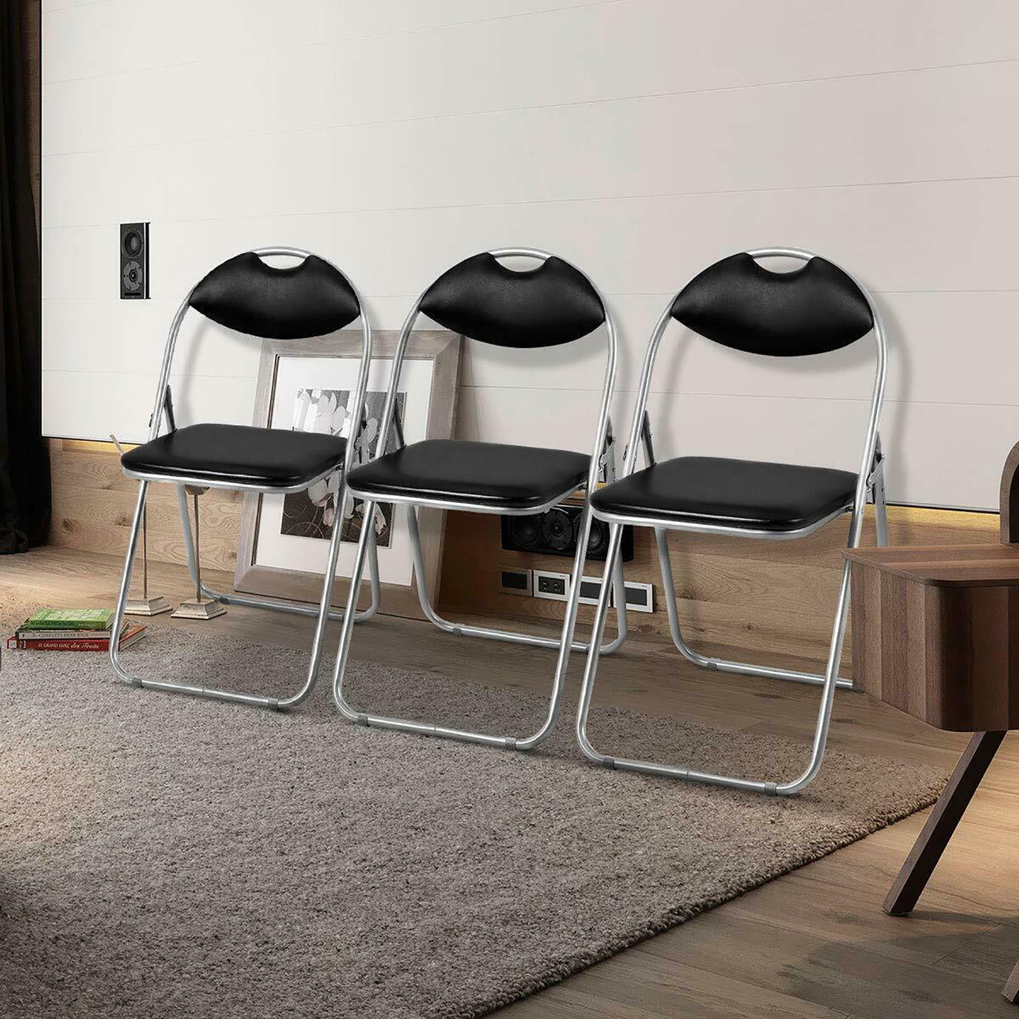 Padded folding office chair store