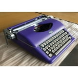 Royal Classic Manual Typewriter (Purple) - Walmart.com