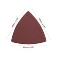 100 Packs 2000 Grits 80mm Aluminum Oxide Triangular Hook & Loop ...