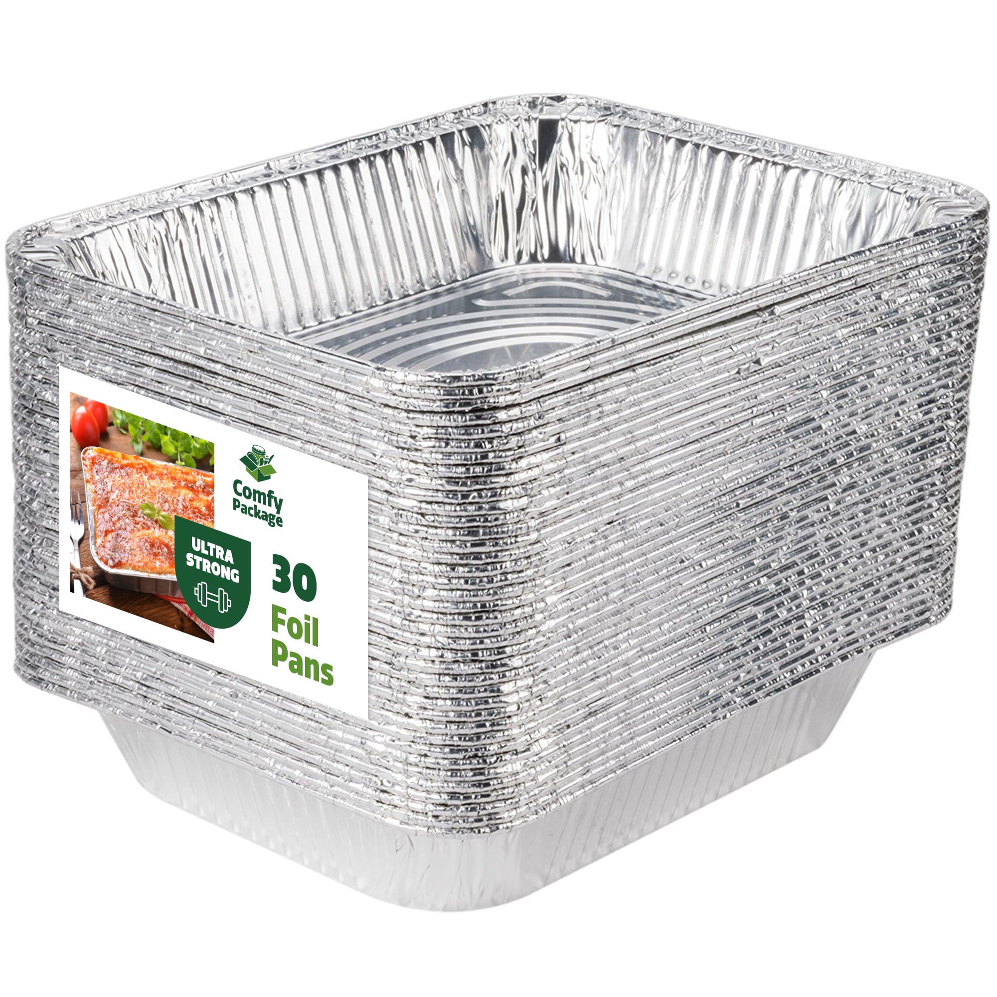 Buy Comfy Package HEAVY DUTY Aluminum Foil Steam Table Pans Half Buy Comfy Package HEAVY DUTY Aluminum Foil Steam Table Pans Half