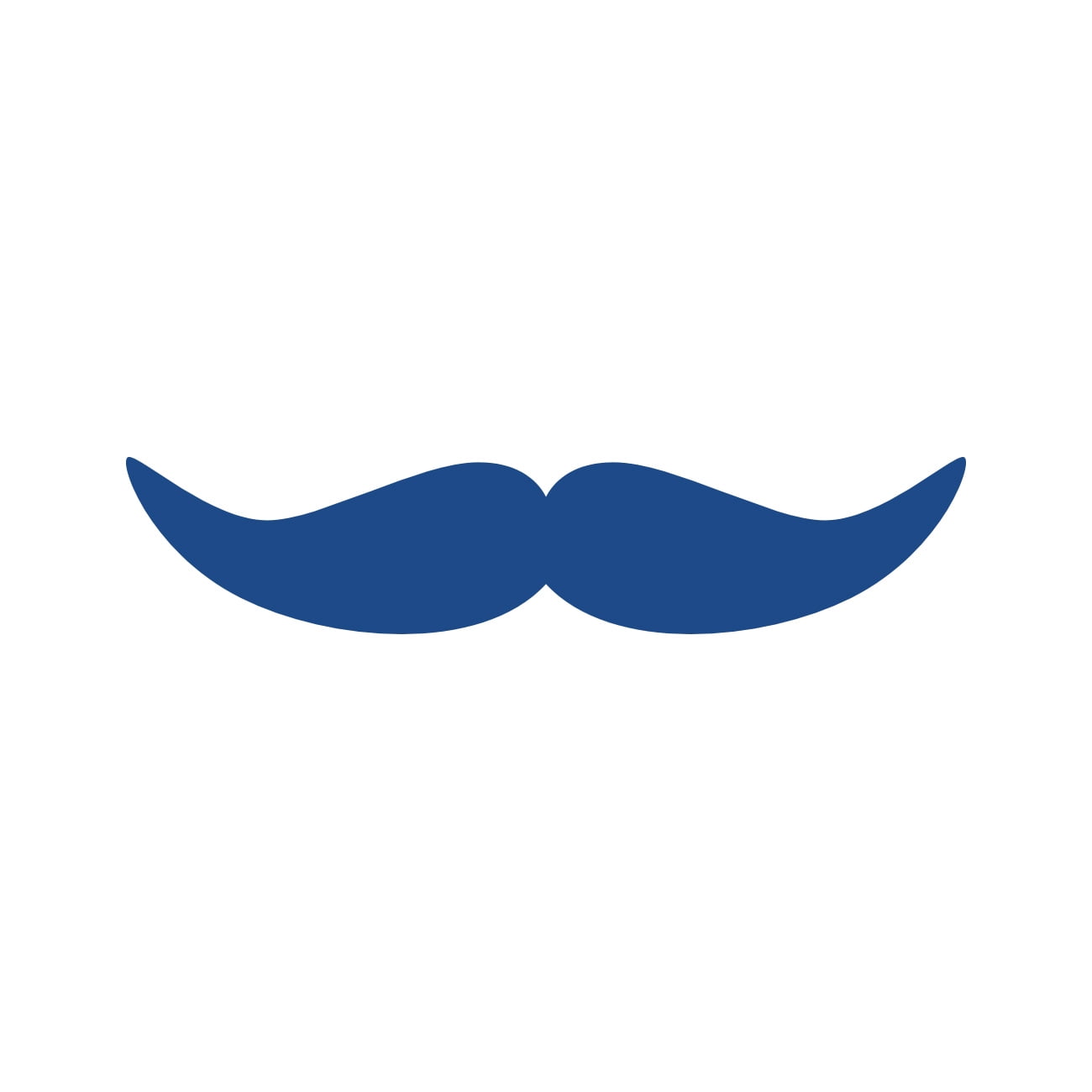 Mustache Sticker Decal Die Cut - Self Adhesive Vinyl - Weatherproof ...