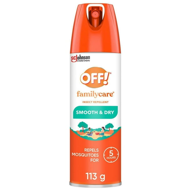 OFF! FamilyCare Insect Repellent with Power Dry Formula, Bug Spray for ...