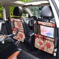 2Pack Car Back Seat Organizer Antique Nylon Fabric Thickened Waterproof ...
