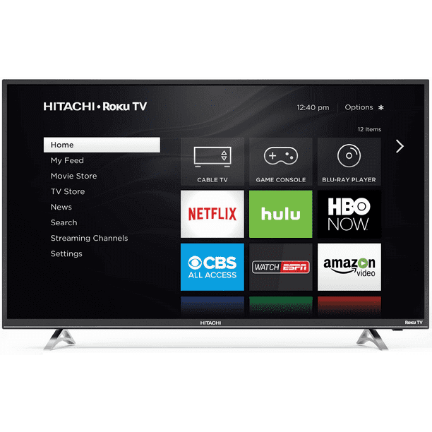 Hitachi Televisor 55'' Class 4K HDR UHD Roku Smart TV Pantal Hitachi ...